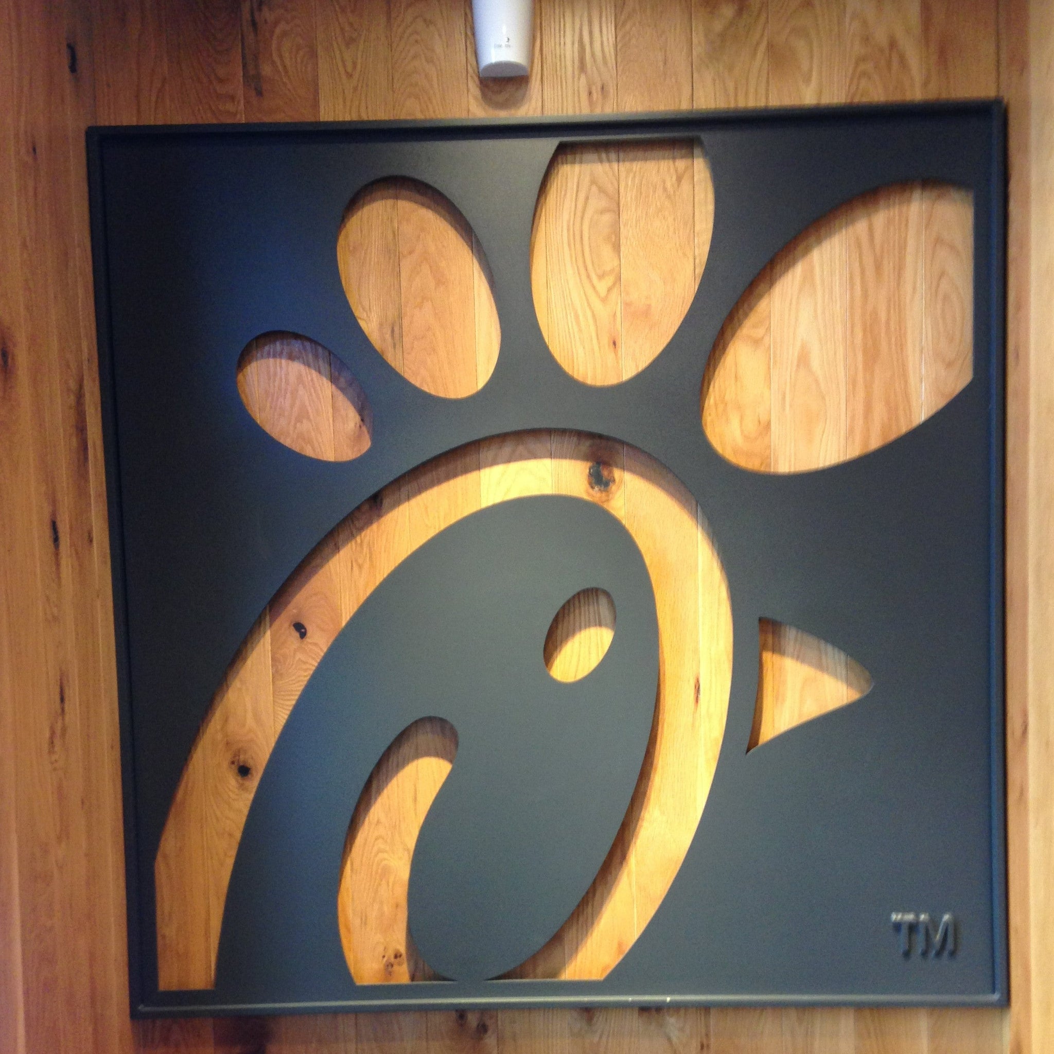 Indoor Powder Coated Sign, Large